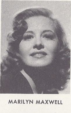 Picture of Marilyn Maxwell
