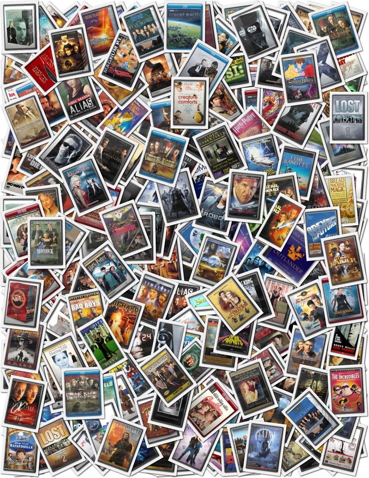 Movie & TV Poster Collage