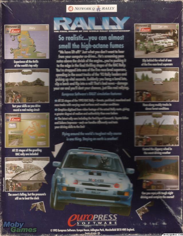 Picture of Network Q RAC Rally