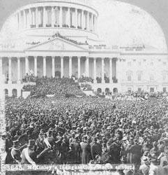 President McKinley Inauguration image