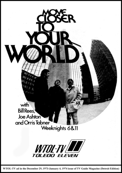 11 News WTOL-TV with Bill Rees, 1974