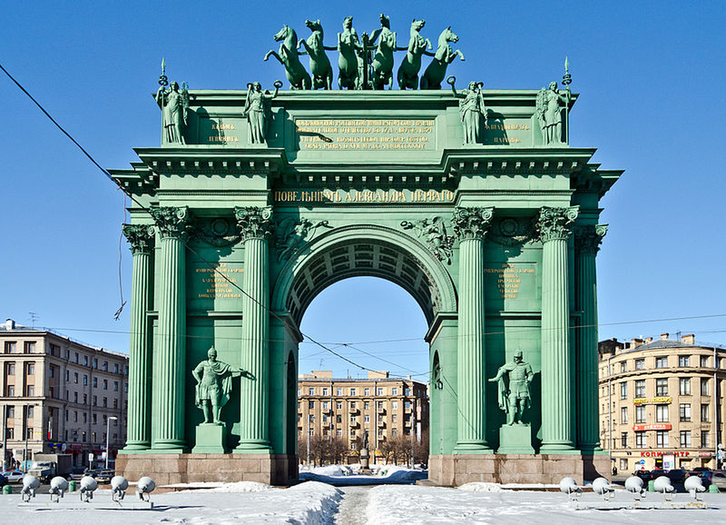 Narva Triumphal Gate, 1814, Giacomo Quarenghi