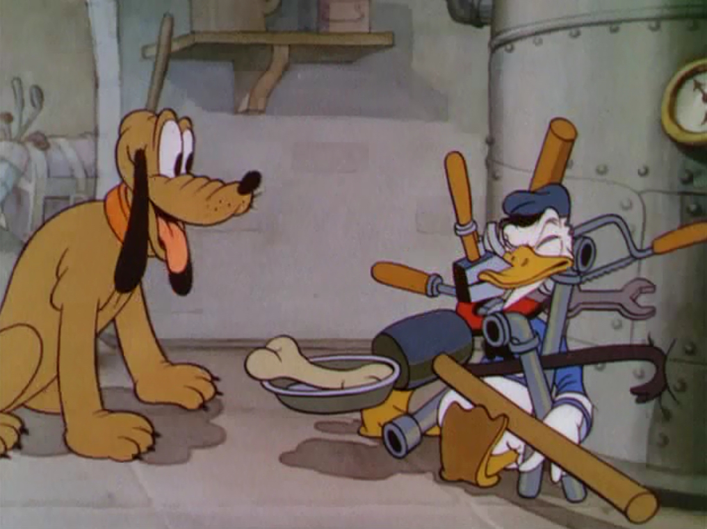 Picture of Donald and Pluto