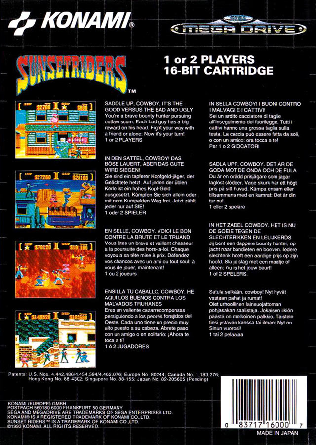 Sunset Riders picture