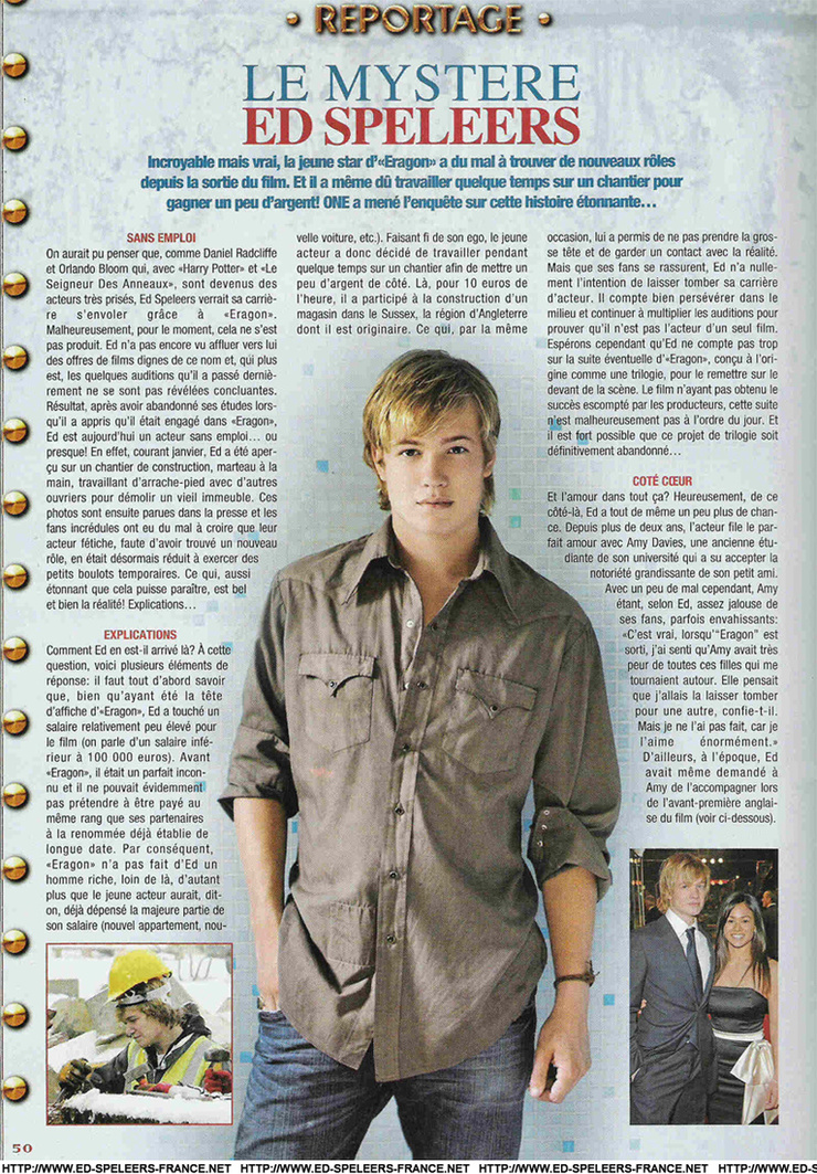 Picture of Ed Speleers