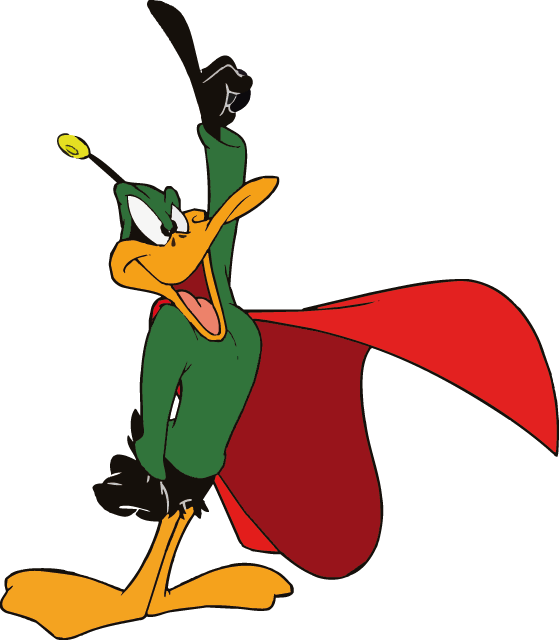 Picture of Daffy Duck Starring As Duck Dodgers