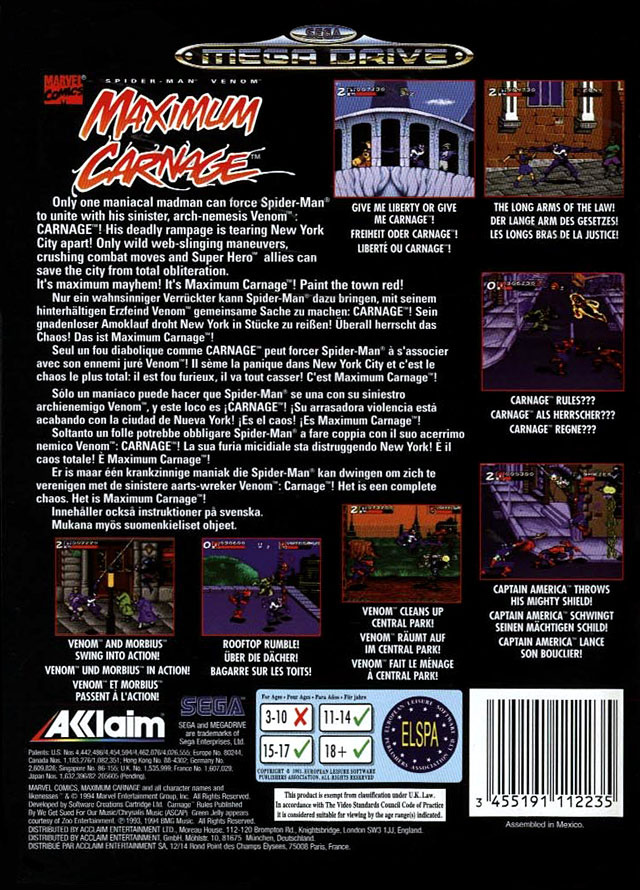 Picture of Spider-Man and Venom: Maximum Carnage