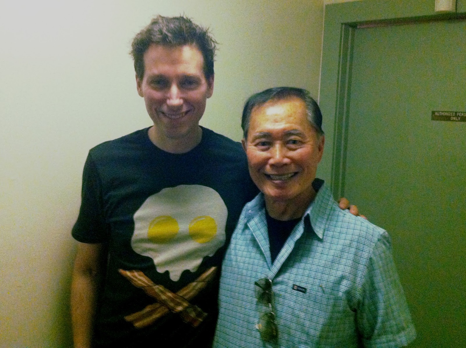 Director Allan Piper & George Takei