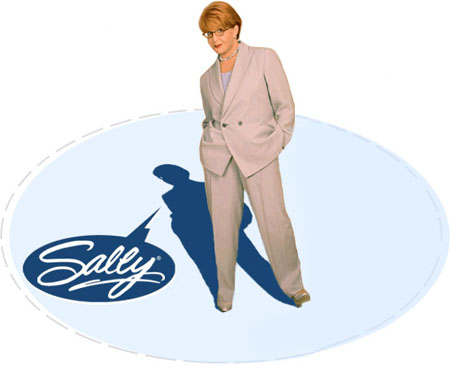 Sally logo, 2002