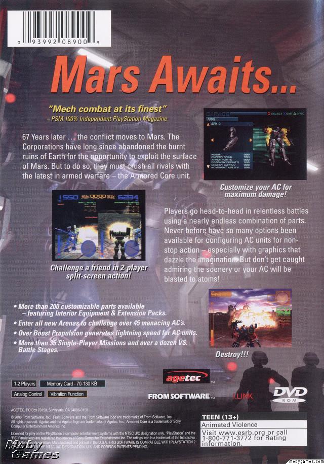 Picture of Armored Core 2