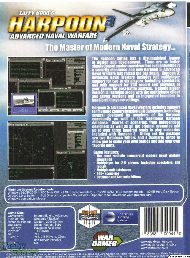 Picture of Larry Bond's Harpoon 3: Advanced Naval Warfare