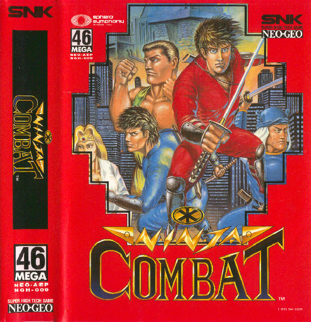 Picture of Neo-Geo AES Cartridge: Ninja Combat