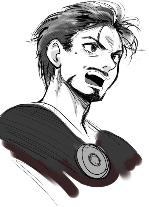 Picture Of Iron Man Anime