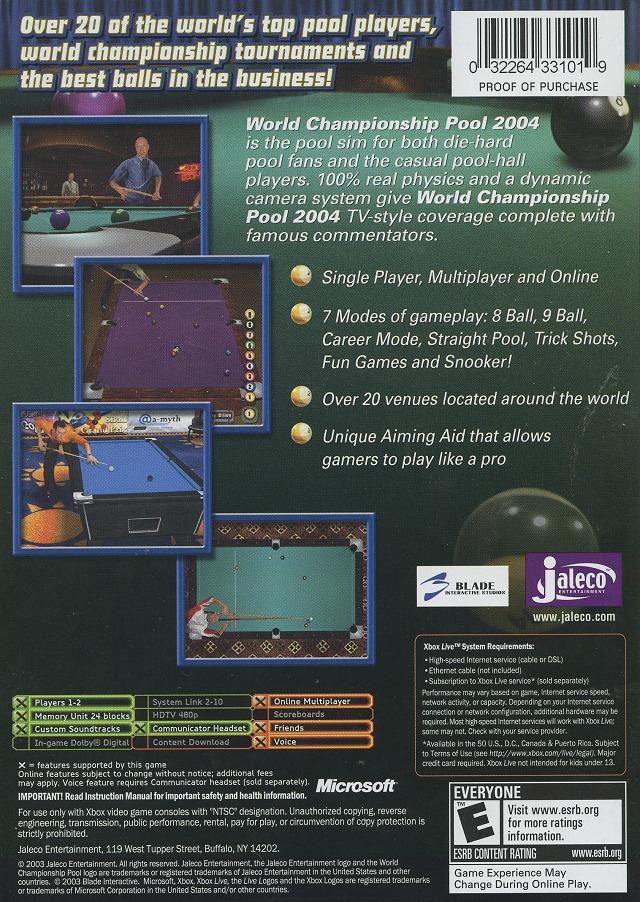 World Championship Pool 2004 picture