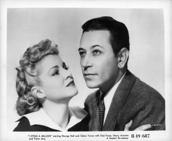 George Raft & Claire Trevor
