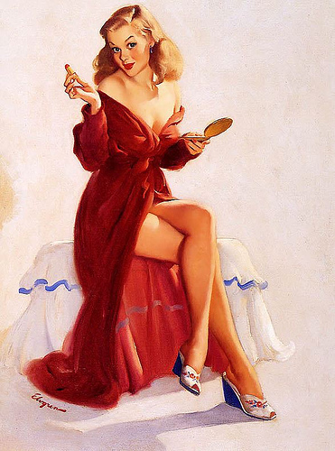 Gil Elvgren All His Glamorous American Pin Ups 25th Anniversary Picture