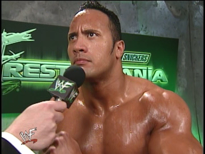 The Rock interview, 2000