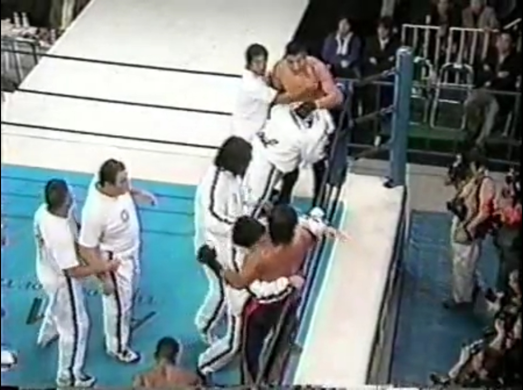 Picture of Shinya Hashimoto & Takashi Iizuka vs. Kazunari Murakami ...