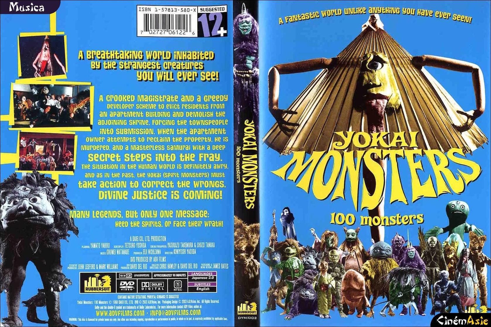 Image of Yokai Monsters: 100 Monsters