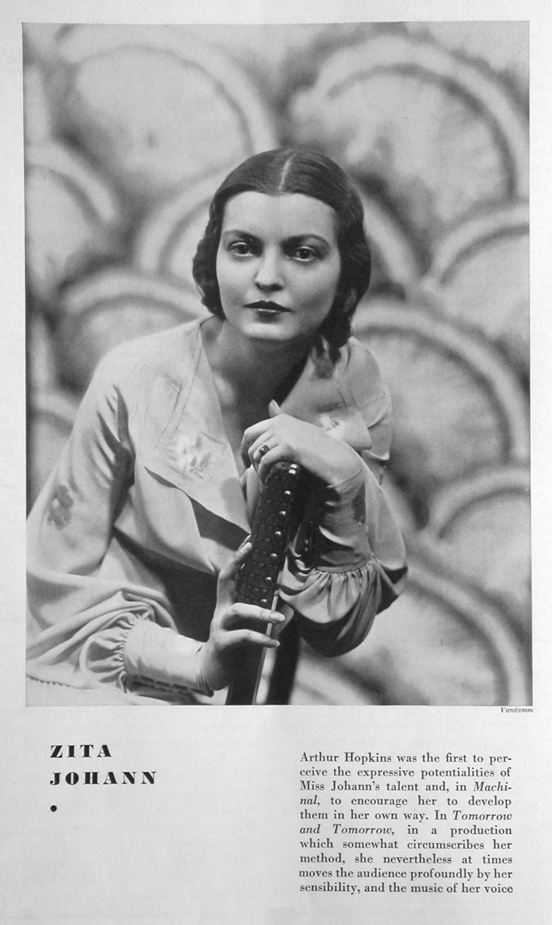 Picture of Zita Johann