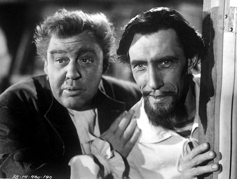 Charles Laughton, John Carradine