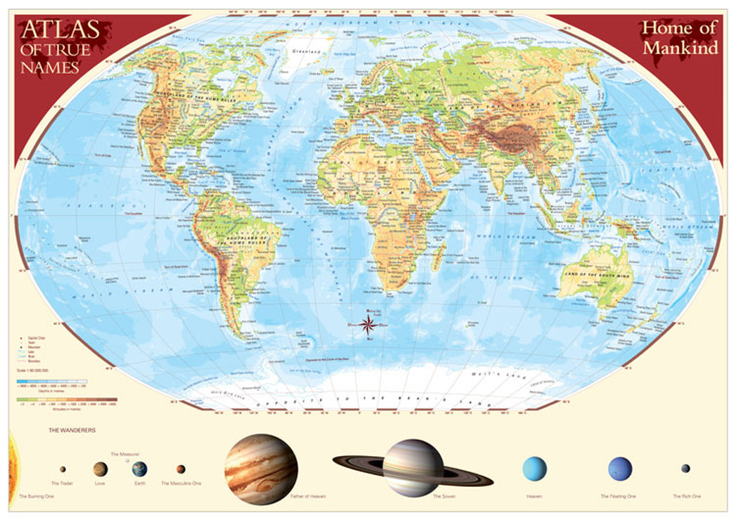 Picture of Atlas of True Names Map