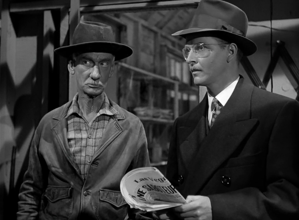 Clem Bevans and Alan Baxter