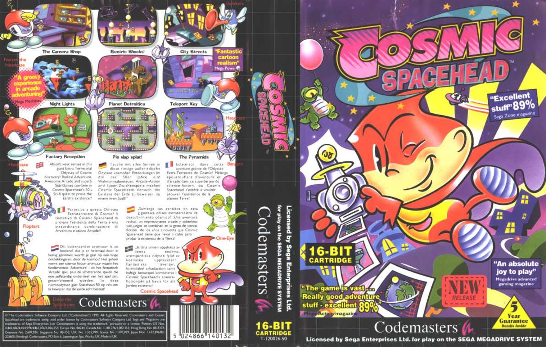 Image of Cosmic Spacehead