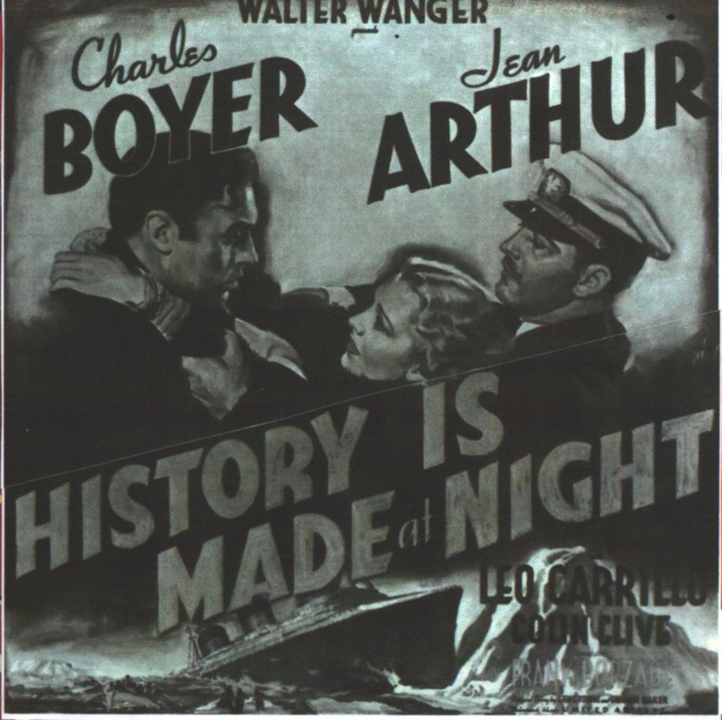 Picture of History Is Made at Night (1937)