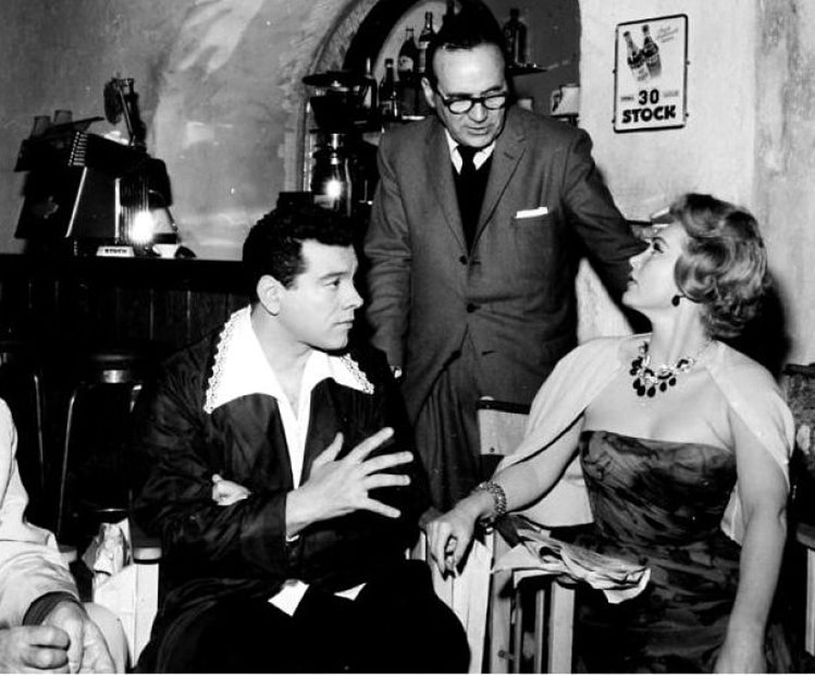 Mario Lanza, Rudolph Maté, Zsa Zsa Gabor
