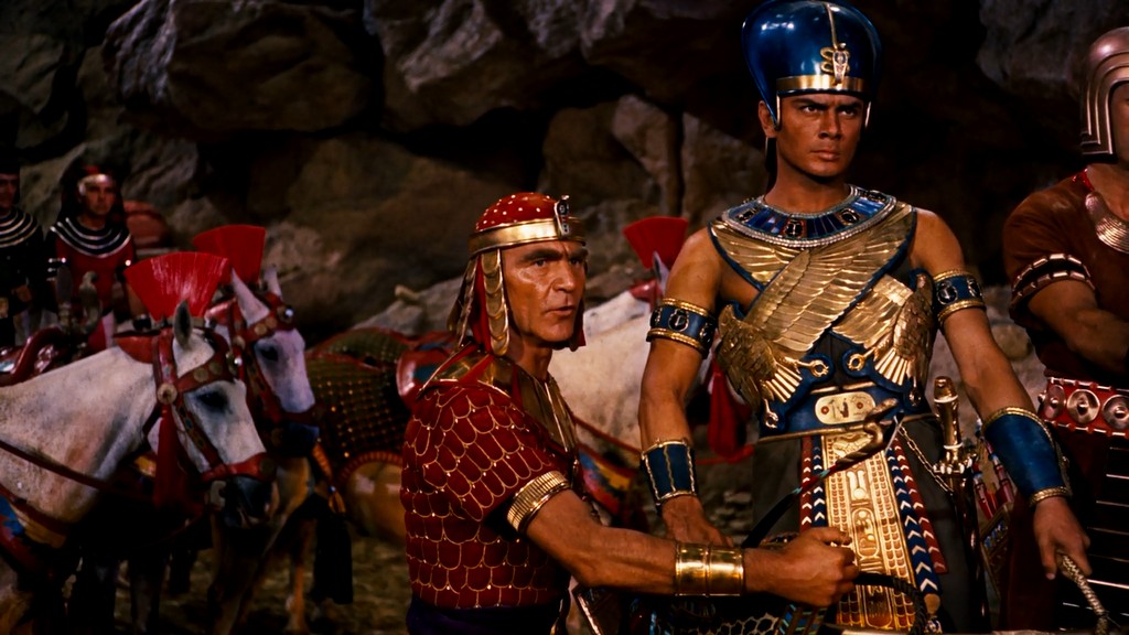 Yul Brynner and Henry Wilcoxon