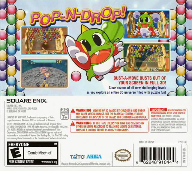 Bust-a-Move Universe - Nintendo 3DS picture