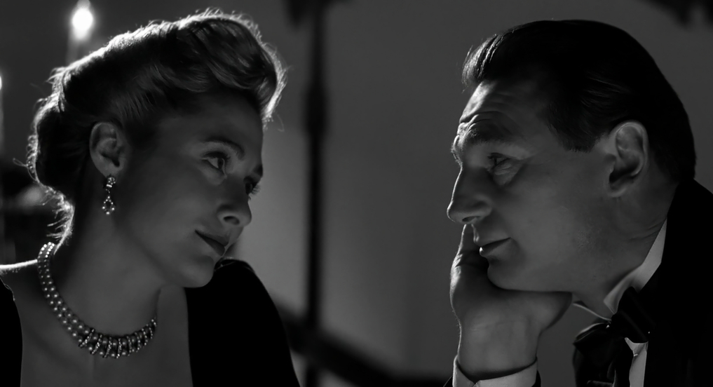 Caroline Goodall and Liam Neeson