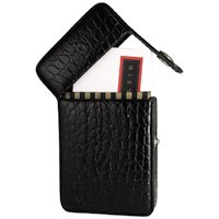 Business Card Flip Top by Alicia Klein - Croco Pri