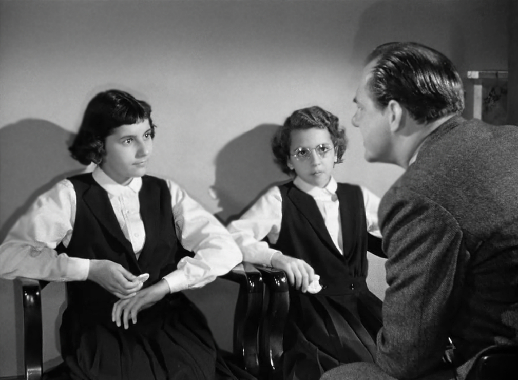 Carmen Gingras, Renée Hudon and Karl Malden