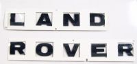 Land Rover Defender Black 'LAND ROVER' Lettering