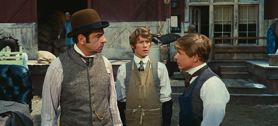 Walter Matthau, Michael Crawford and Danny Lockin