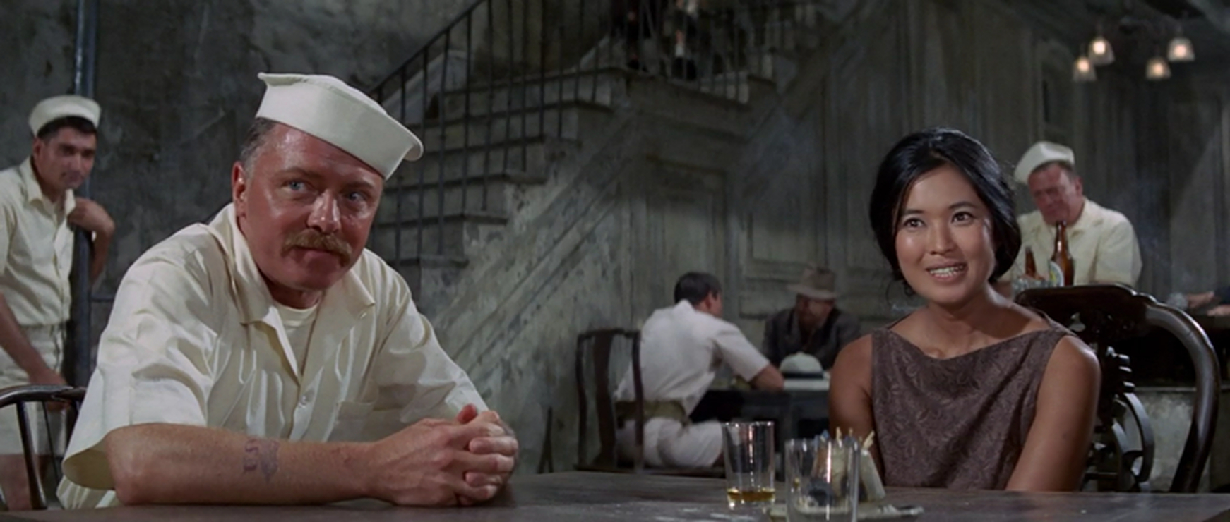 Richard Attenborough and Emmanuelle Arsan