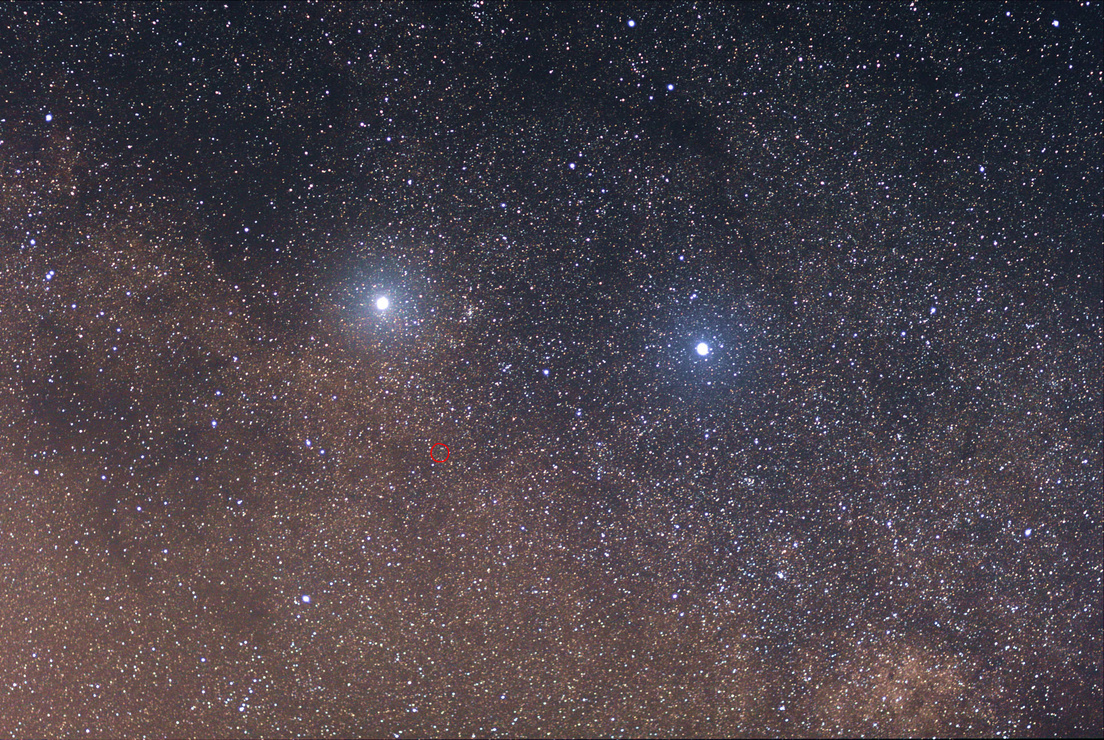 Picture of Proxima Centauri