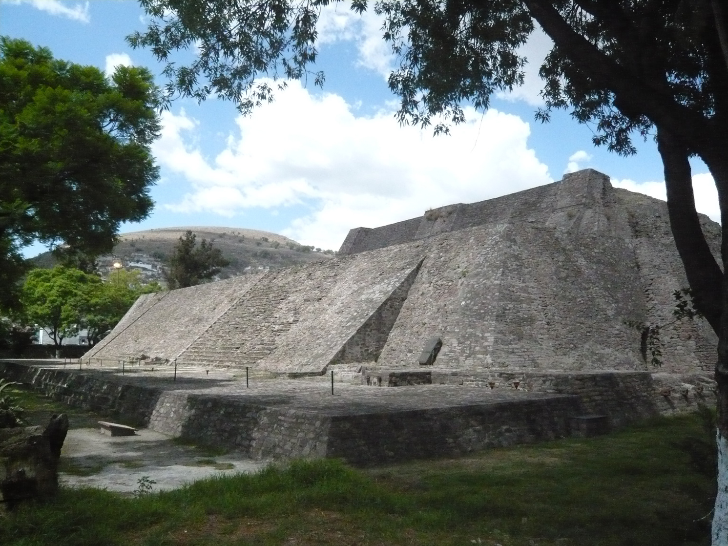 Aztec pyramid of Tenayuca