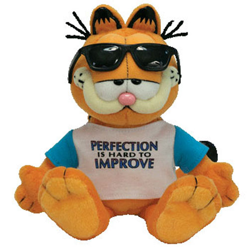 Image of Garfield "Perfectly Loveable" Beanie Baby