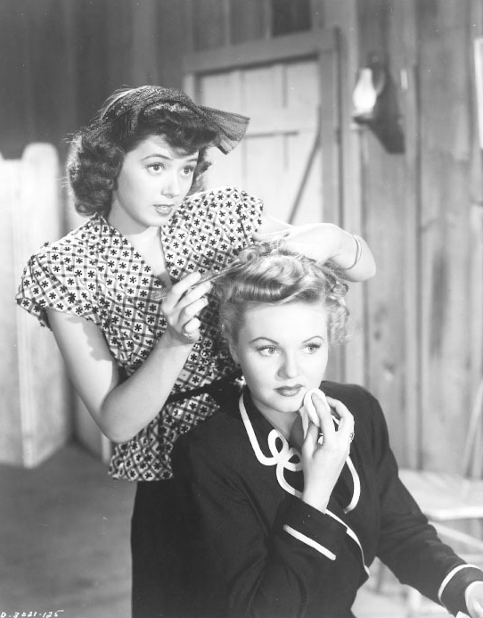 Jeff Donnell & June Storey