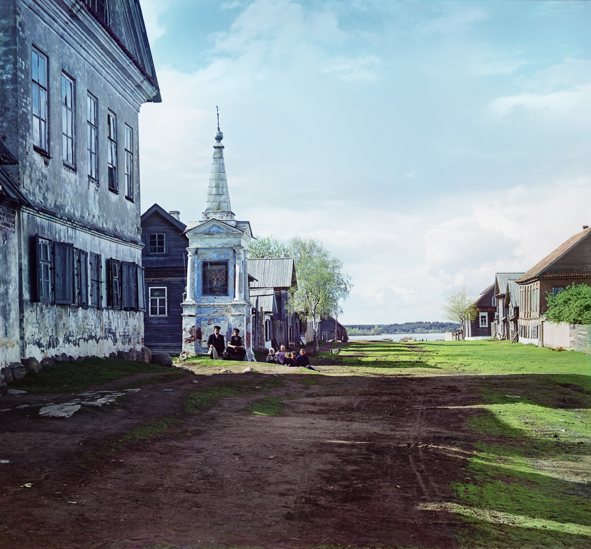 Old chapel in Ostashkov