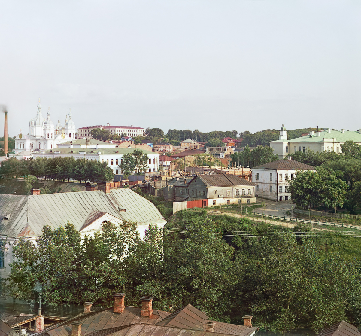 Vitebsk. General view of the eastern part