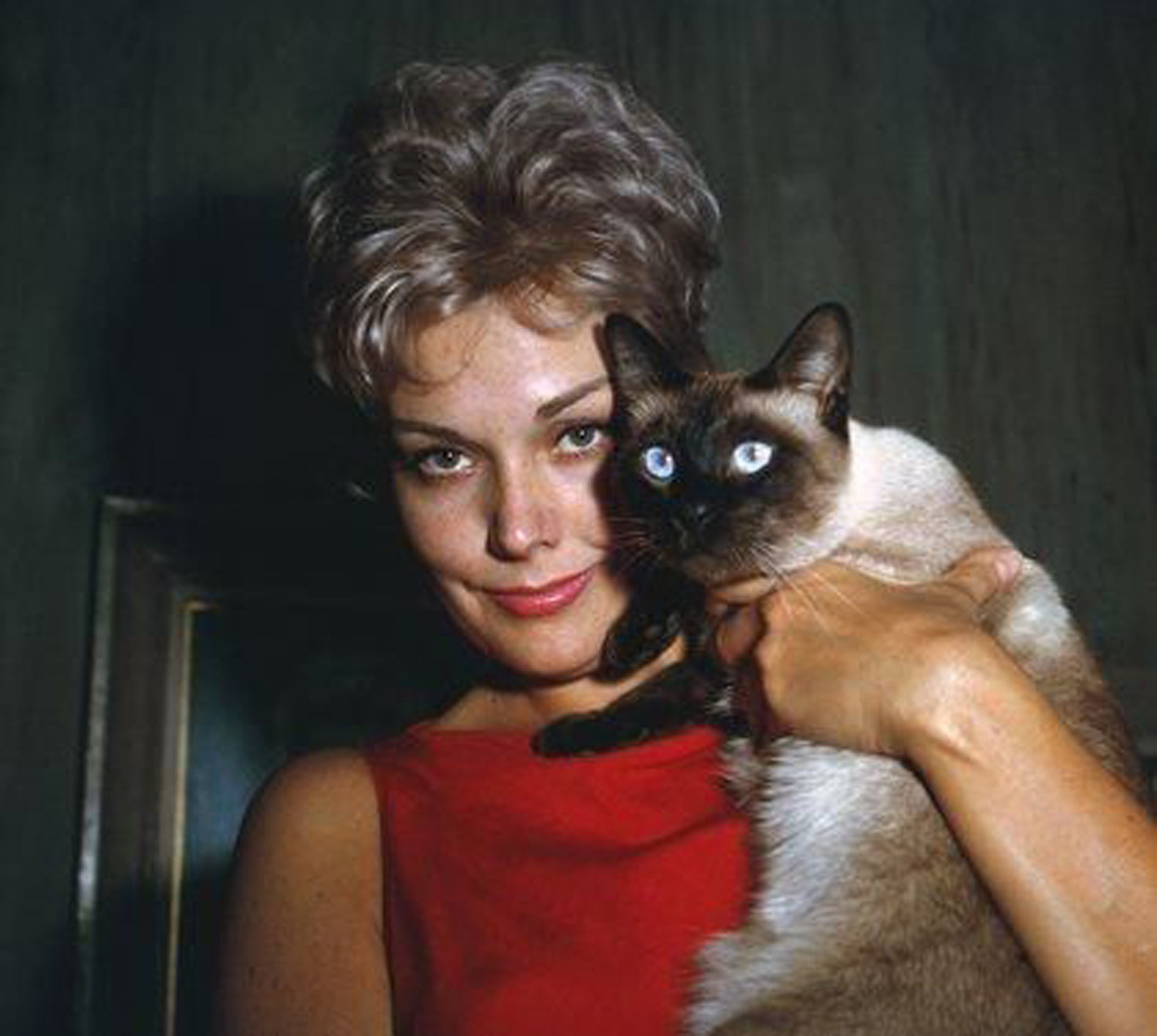 Kim Novak with Pyewacket
