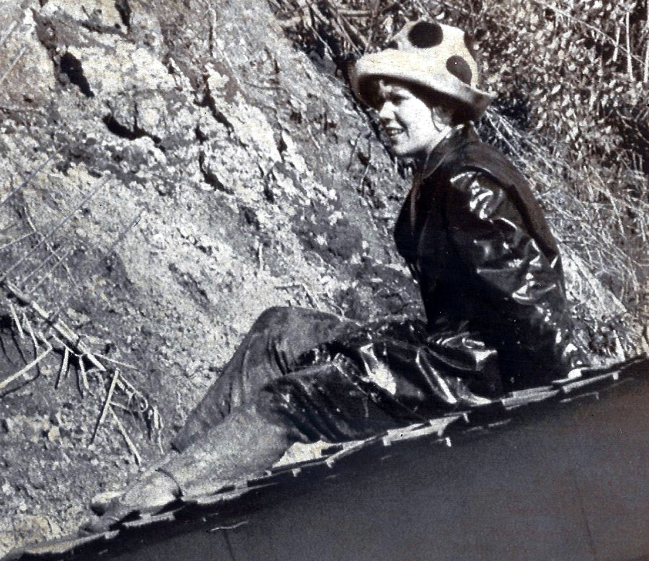 Mud slide threatens Kim's home