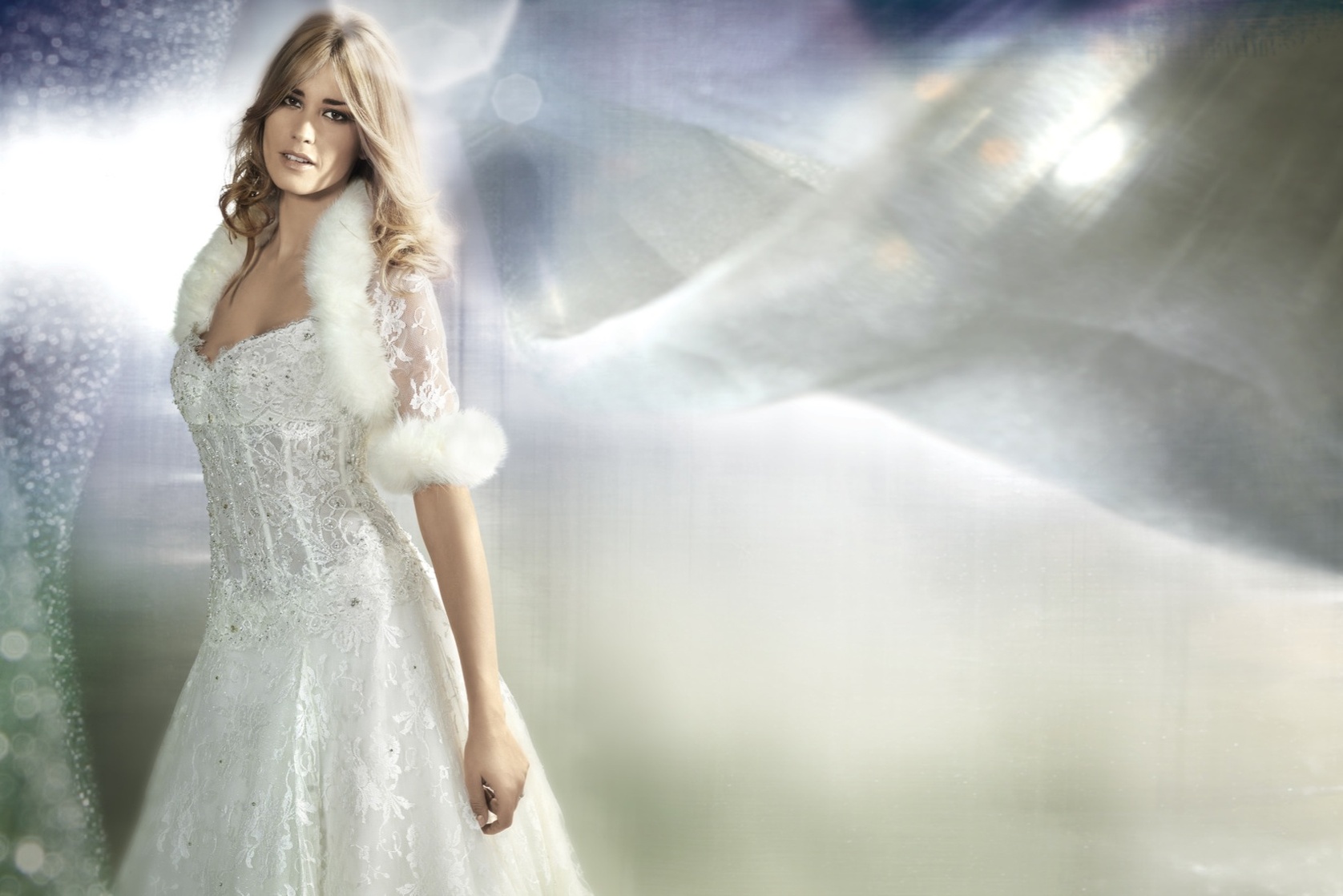 Elena Santarelli for Alessandro Couture