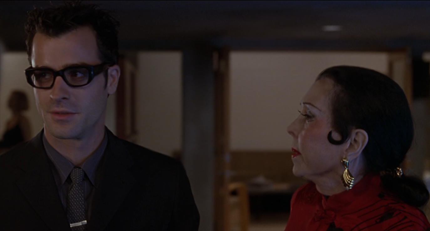 Justin Theroux and Ann Miller