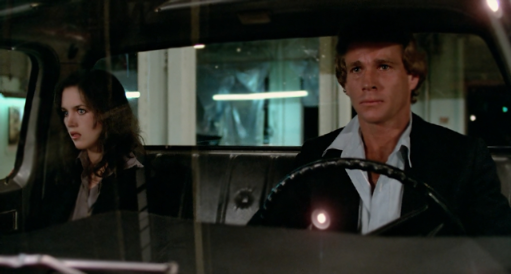 Isabelle Adjani and Ryan O'Neal