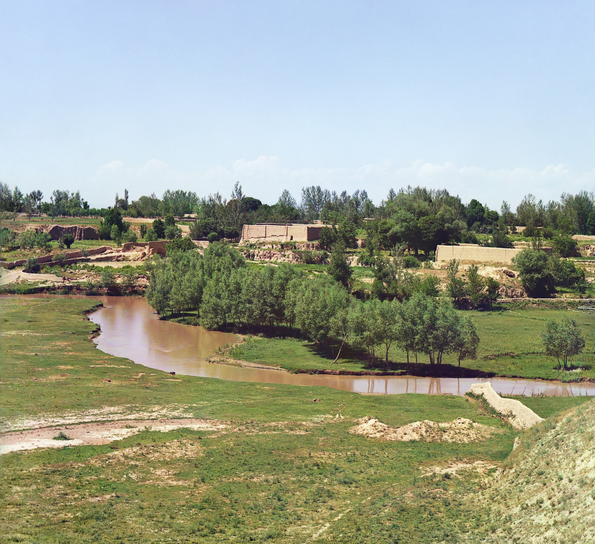 Siab river near Samarkand